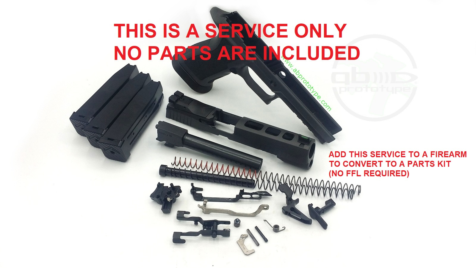 Parts Kit Conversion - AB Prototype