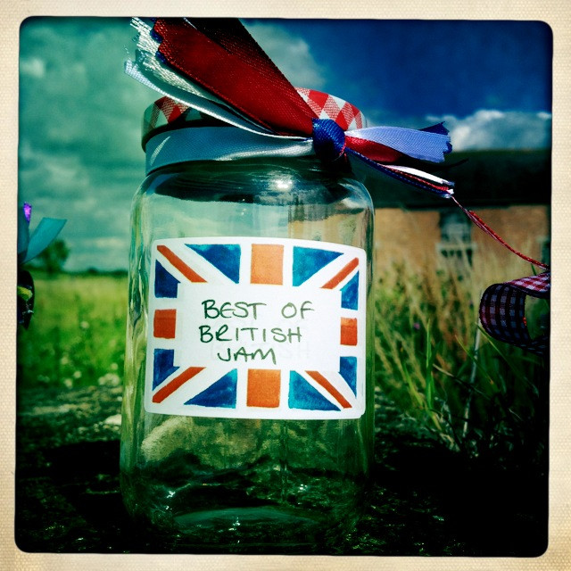 Union Jack Traditional Jam Jar Labels - Wares of Knutsford Ltd