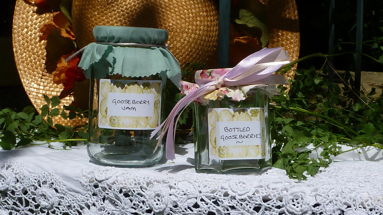 Gooseberry Jam Jar Labels - For all things Gooseberry - Wares of ...