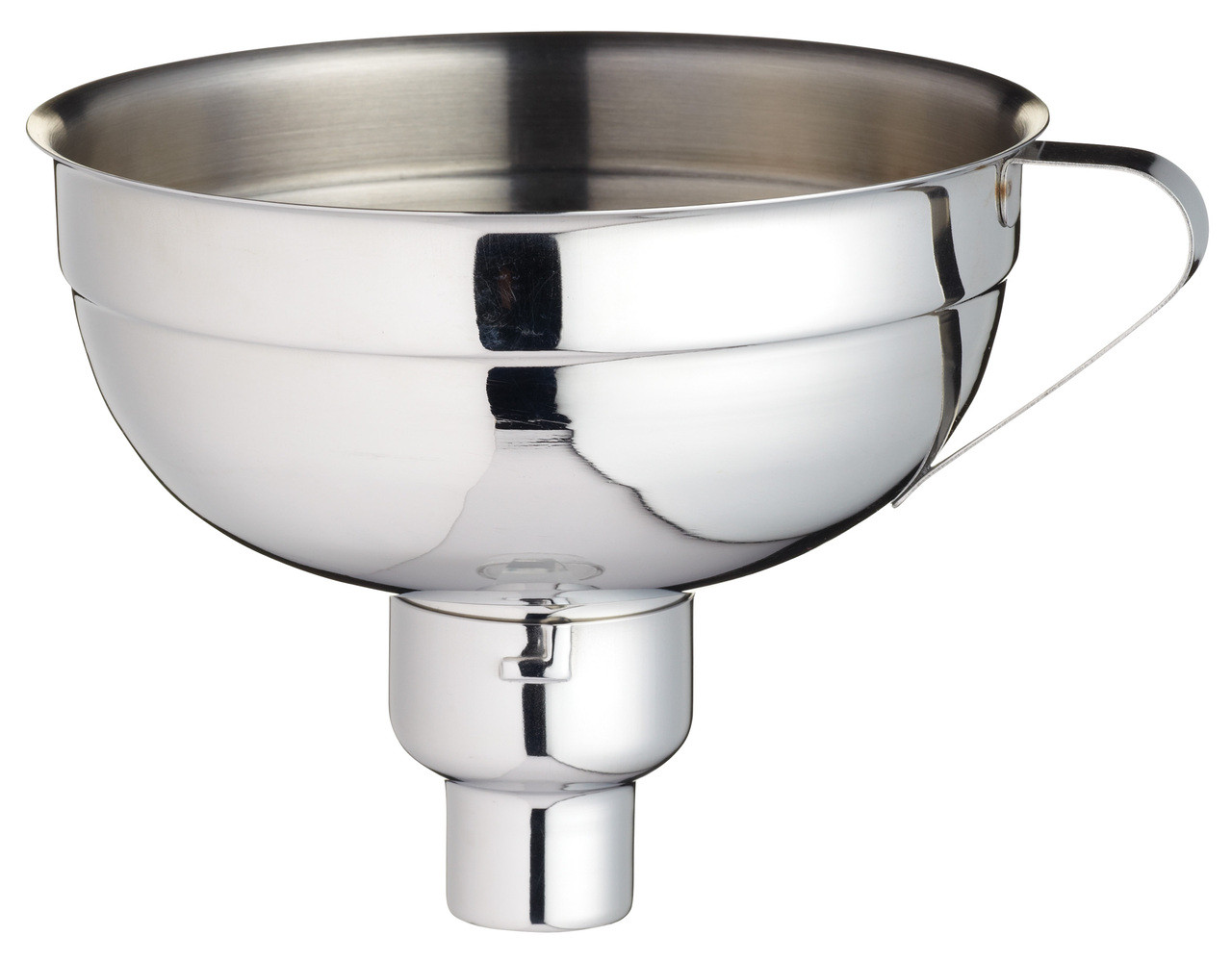 14cm Stainless Steel Adjustable Jam Funnel - Wares of Knutsford Ltd