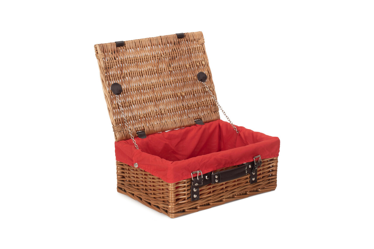 Wicker, Willow Woven Eco Friendly 14" Hamper L 360mm x W260mm x 150mm