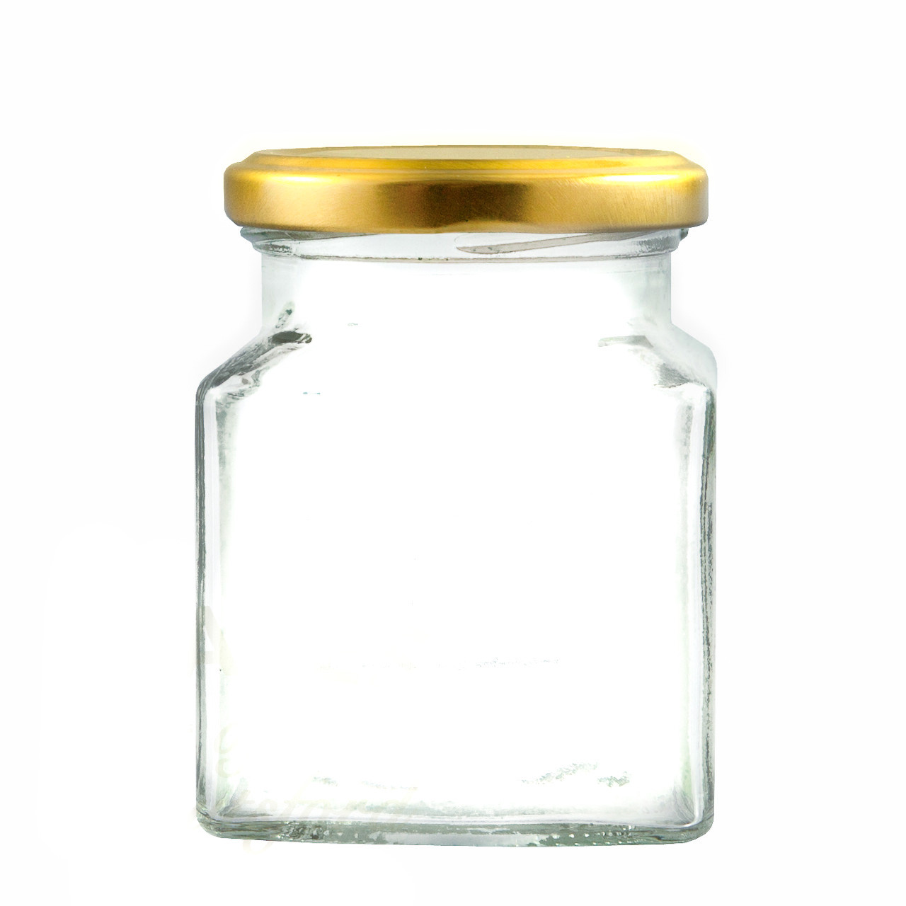 293Ml Square Jar - Square Glass Jam Jars