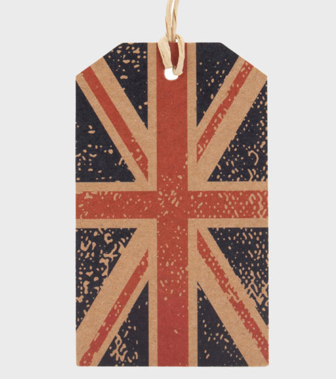 Vintage Union Jack Gift Tags - Pack of 25 - Wares of Knutsford Ltd