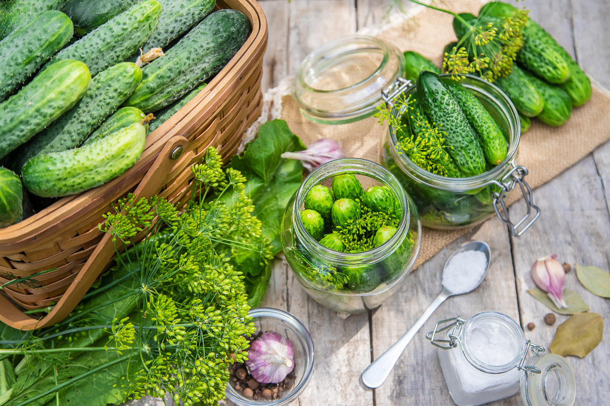 Pickling Seasonal Vegetables In August - Wares of Knutsford Ltd