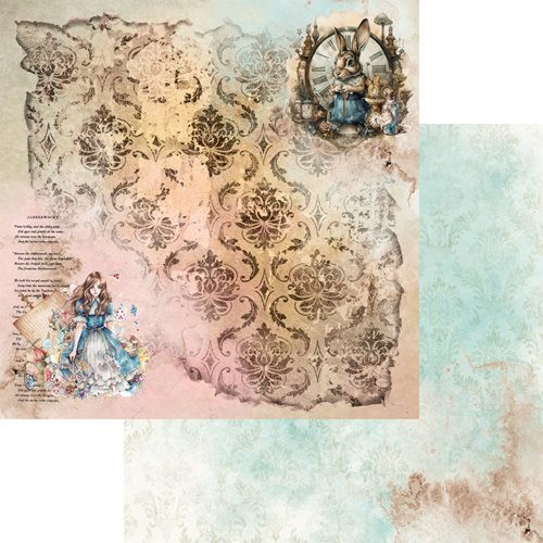 Alchemy Of Art - Enchanted World - Following Alice 8" x 8" (AA-EWFA-08)