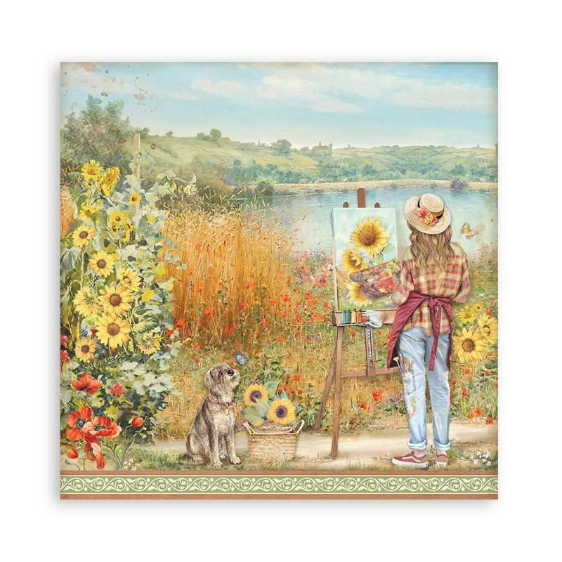 Stamperia - Create Happiness - Oh lá lá! - 12"x12" Scrapbooking Pad ...
