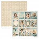 ScrapBoys - Old Marina - 12 x 12 Scrapbooking Paper Pack - (SB-MARI-08)