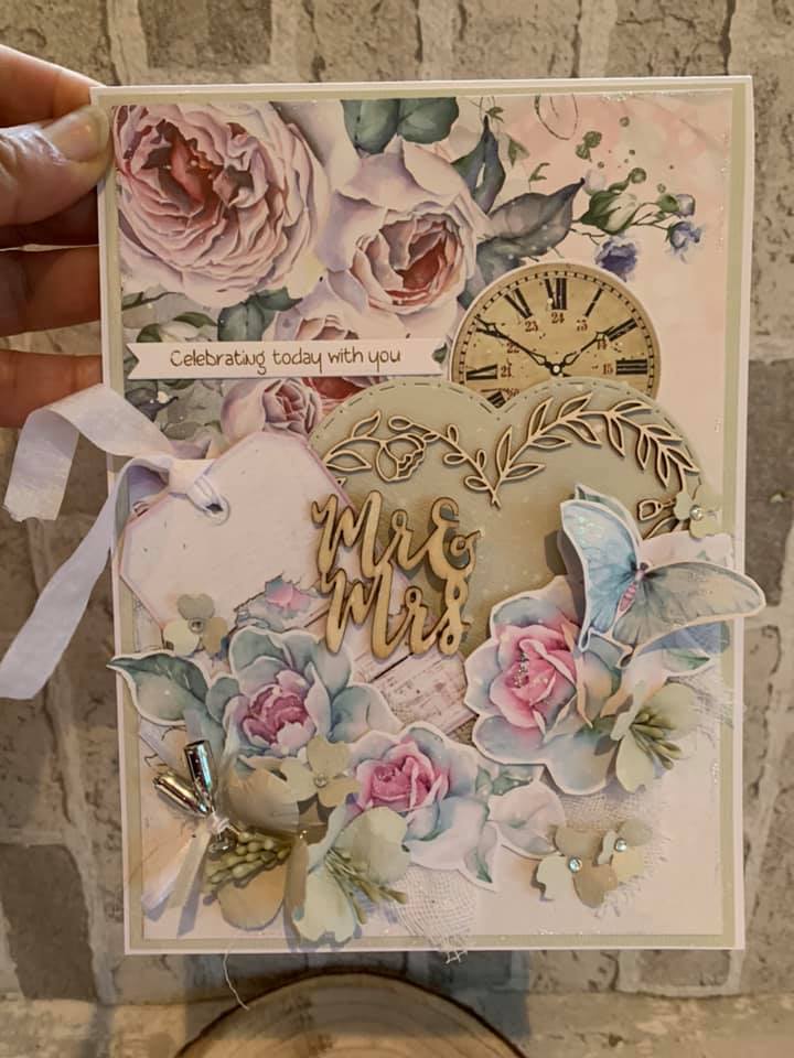 Lemoncraft "Blush" Wedding Card Tutorial - Craft All Day