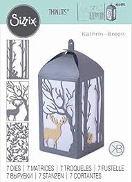 Sizzix - Thinlits Die Set 7PK - Woodland Lantern (665490)