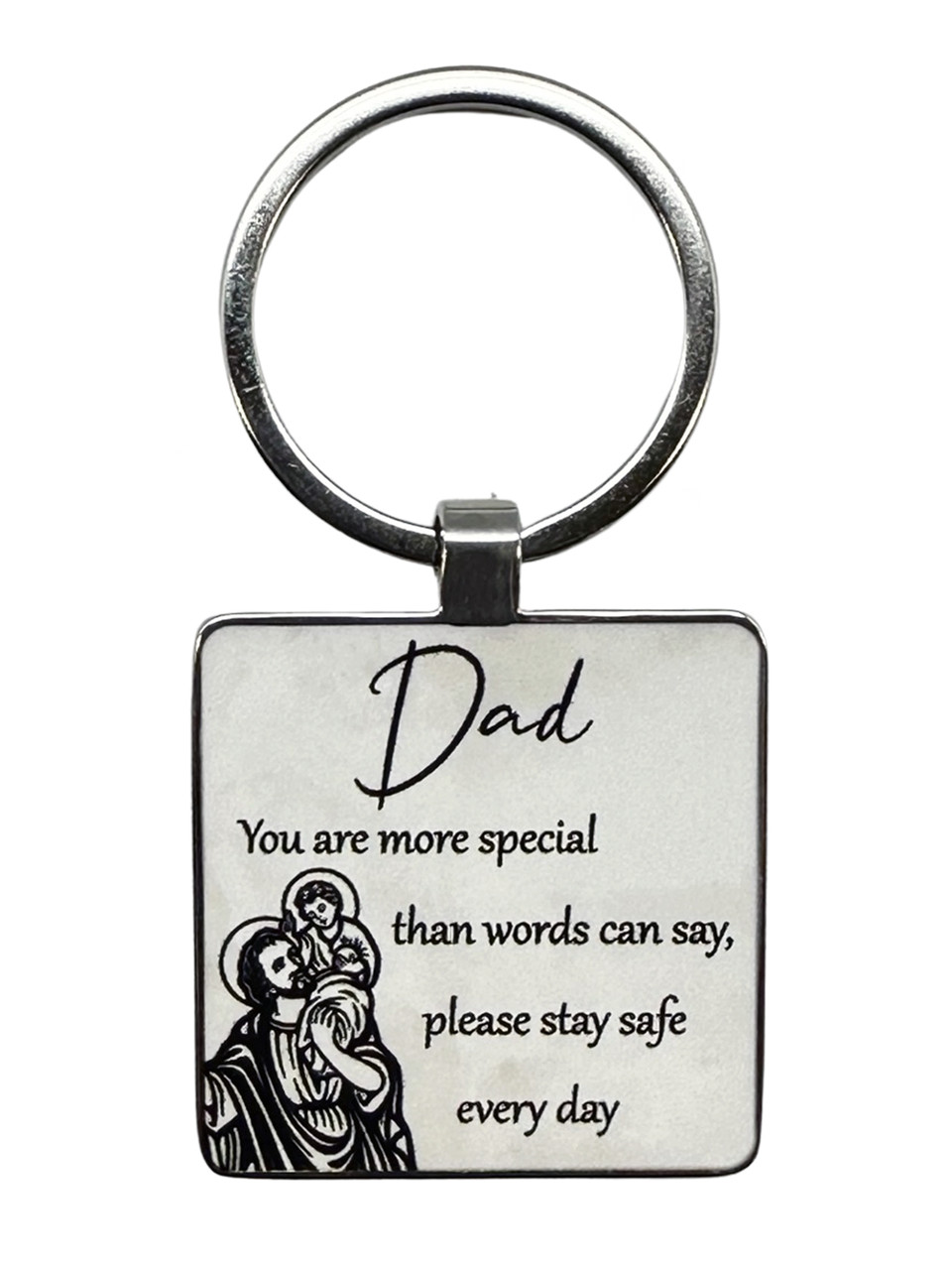 Keyring: St Christopher DAD (KR26016) - Ark Religious Supplies