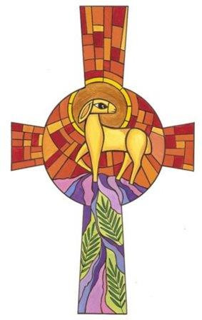 Easter Pascal Candle Transfer: Stainglass Lamb 19cm (TFLAMB) - Ark ...