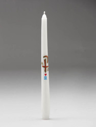 Baptism Candle: 25cm Pax Symbol Pack 12(CA250S) - Ark Religious ...