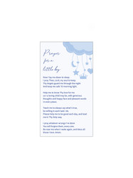 Holy Cards (each) Prayer Baby Boy (HC7101eb) - Ark Religious Supplies P/L