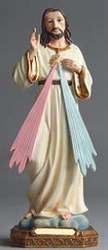 Resin Statue, Divine Mercy 200mm (STR858) - Ark Religious Supplies P/L