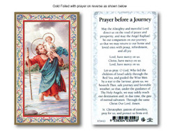 Holy Cards(100): 700 SERIES St Christopher - Ark Religious Supplies P/L