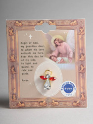 Birthstone Crystal Angel Pin: July (LP01757) - Ark Religious Supplies P/L