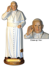 Resin Statue: Pope Francis 20cm - Ark Religious Supplies P/L