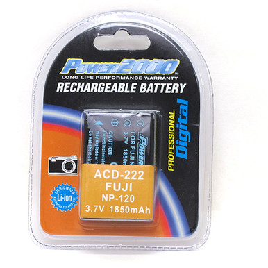POWER2000 FUJIFILM NP-120 BATTERY REPLACEMENT (ACD-222)