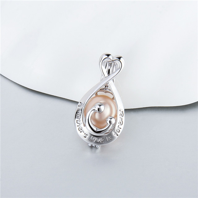 Mother's Love Cage Pearl Necklace | Real Oysters and Pearls