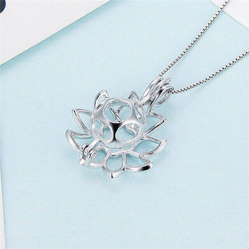 Sunflower pearl jewelry settings | Wishpearl | Pearl in can