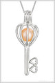 KEY Sterling Silver Pearl Cage | Free Shipping | PearlsIsland