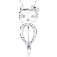 Hello Kitty Pearl Cages for Necklaces | Fast Free Shipping