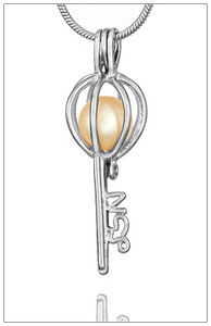 KEY Pearl Cage Necklace | US #1 Pearl Jewelry Cages Retailer