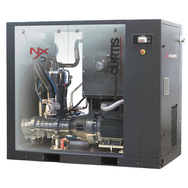 FS-Curtis NxB04 5HP Base Mounted Rotary Screw Air Compressor