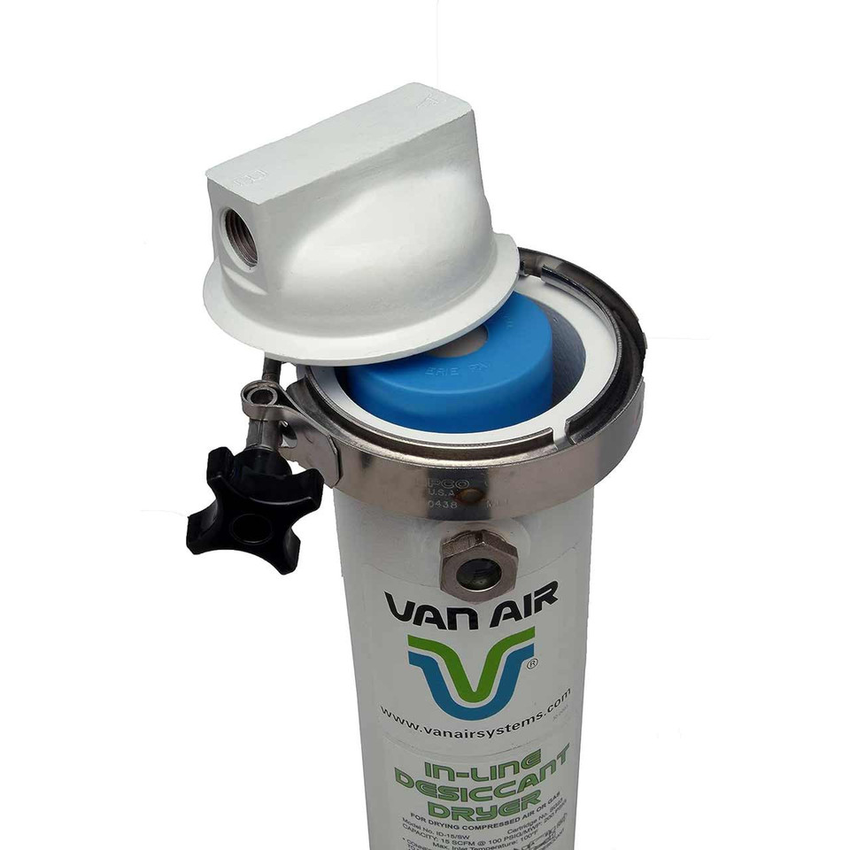 Van Air SG23 Silica Gel Cartridge for ID15/SW Desiccant Dryer