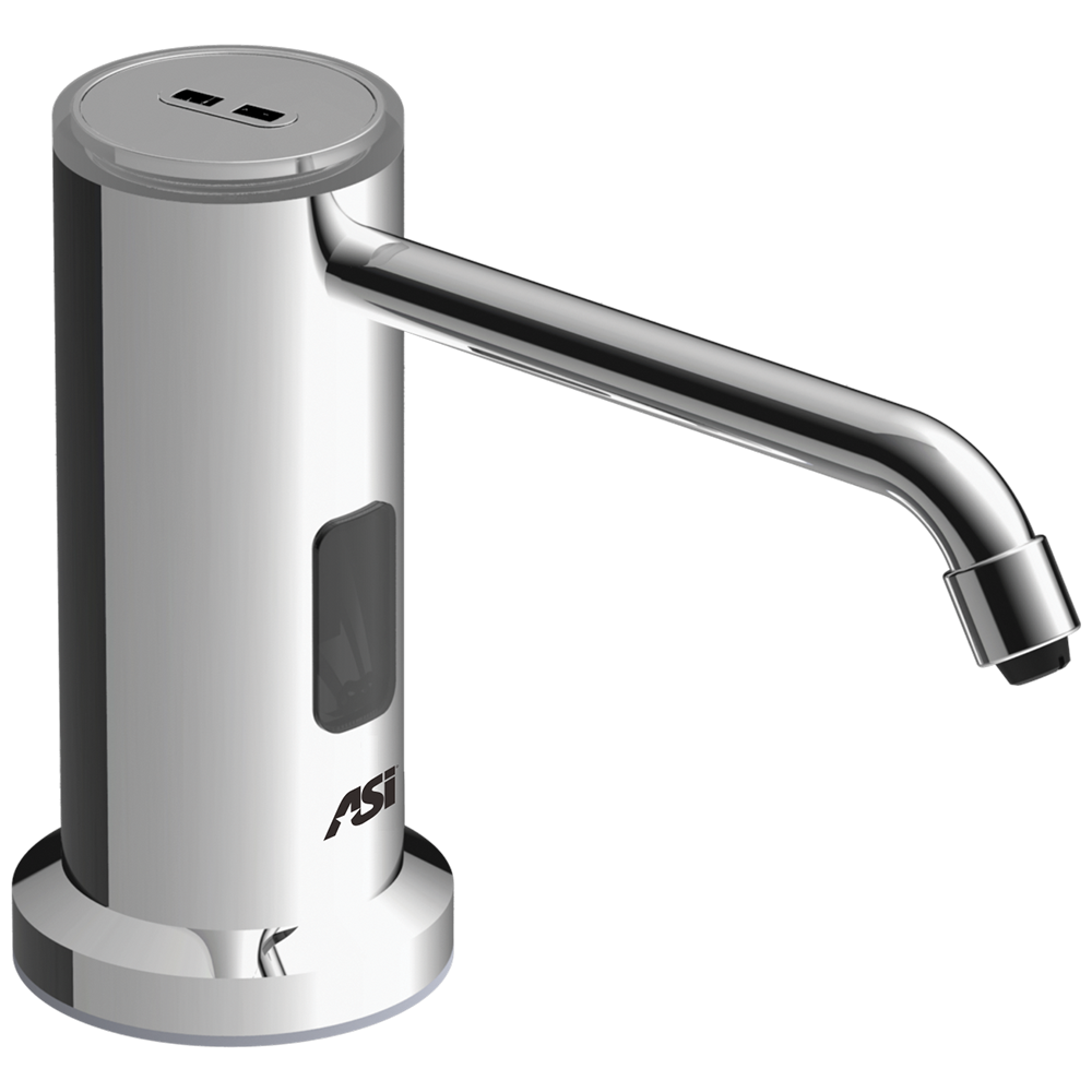 ASI 0338 - Automatic Top-Fill Liquid Soap Dispenser (AC) - Bright ...