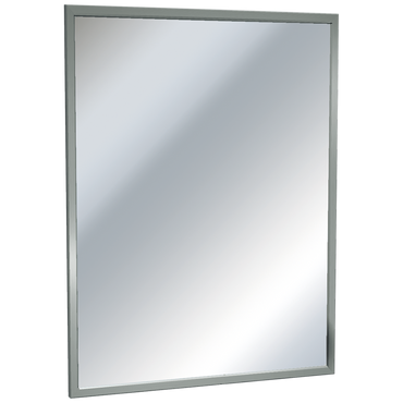 ASI 0620-2830 - Stainless Channel Frame Mirror - 28"W X 30"H | Handy ...