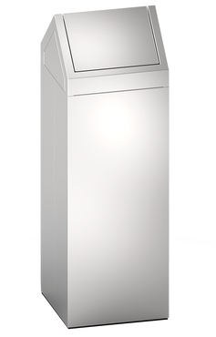 ASI 0839-T - Free Standing Waste Receptacle with Dual Swing Top - 19 ...