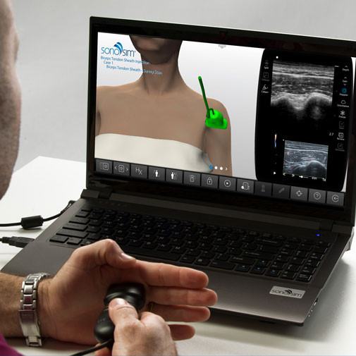 Ultrasound Training - Biceps Tendon Sheath Injection Procedure