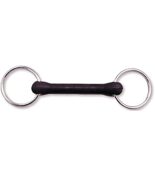 Rubber Covered Mouth Loose Ring Snaffle Bit | Jacks Inc