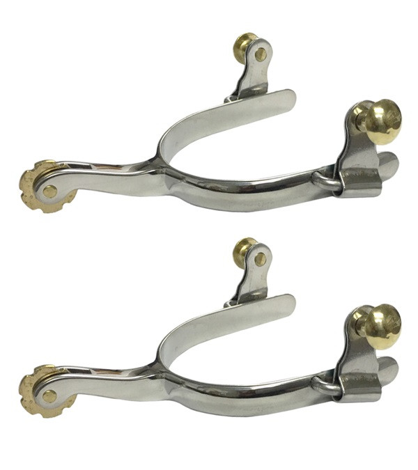 Stainless Steel Roper Spurs | Jacks Inc