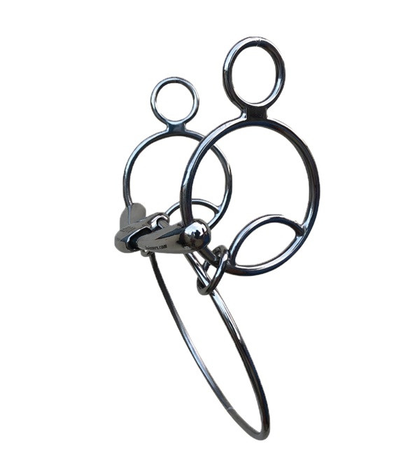 Winning Tongue Plate Dexter Bit with Brakes & Normal Plate | Jacks Inc