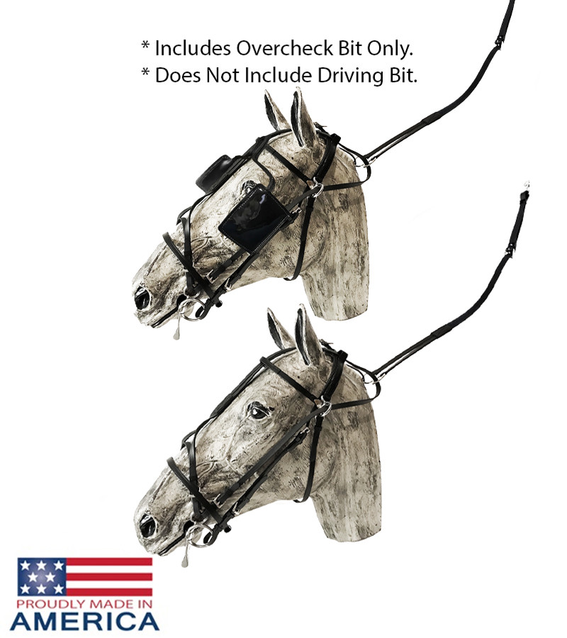 Feather-Weight US Style Double Overcheck Bridle | Jacks Inc