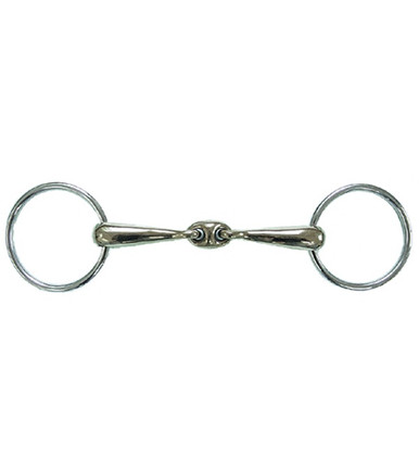 German Silver Elliptical Link Bit | Jacks Inc