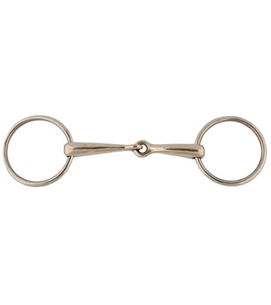 German Silver Loose Ring Snaffle Bit | Jacks Inc
