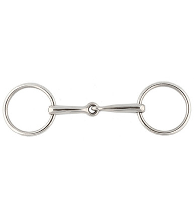 Stainless Steel Loose Ring Bradoon Bit | Jacks Inc