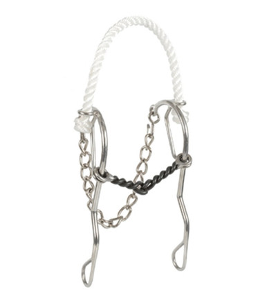 Rope Nose Hackamore Bit | Jacks Inc