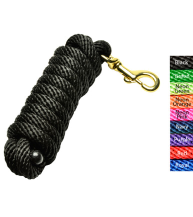 Poly Lead Rope with Bolt Snap | Jacks Inc