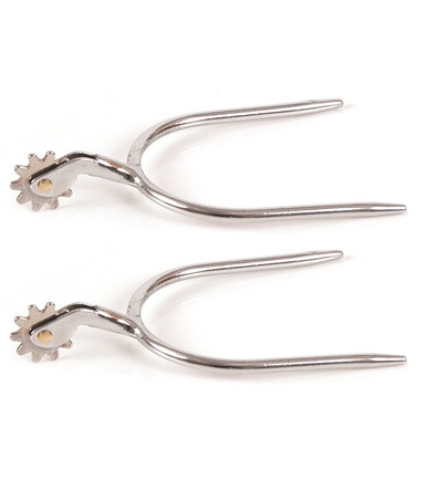 Chrome Plated Quick Slip On Spurs | Jacks Inc