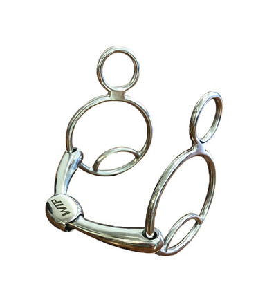 WTP (Winning Tongue Plate) Loose Ring Bit with Brakes & Normal Plate ...