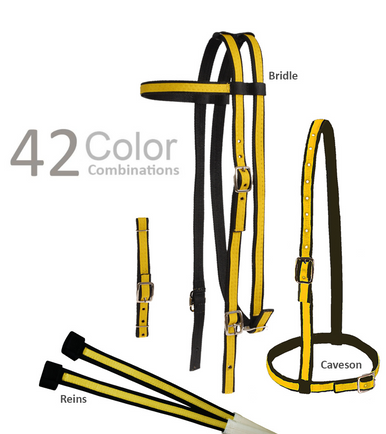 Race Bridle Set Two Tone | Jacks Inc