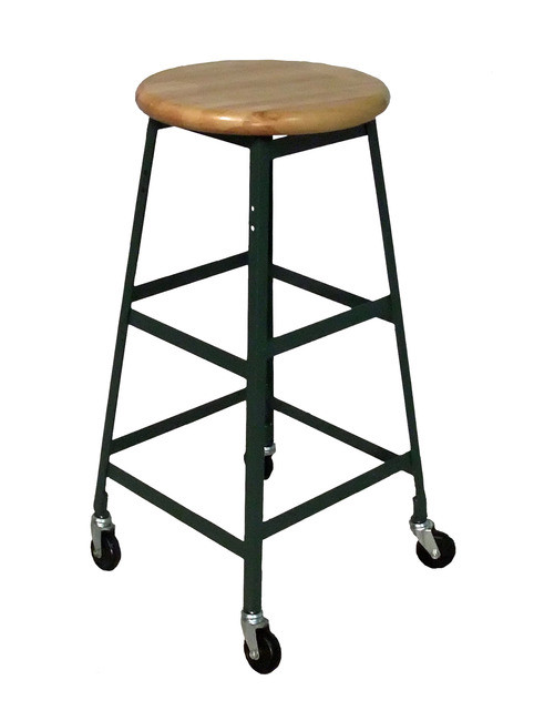 Mobile Stools | Industrial Stools | American Made Bar Stools