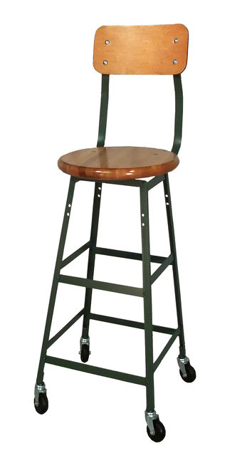 Mobile Stools | Industrial Stools | American Made Bar Stools