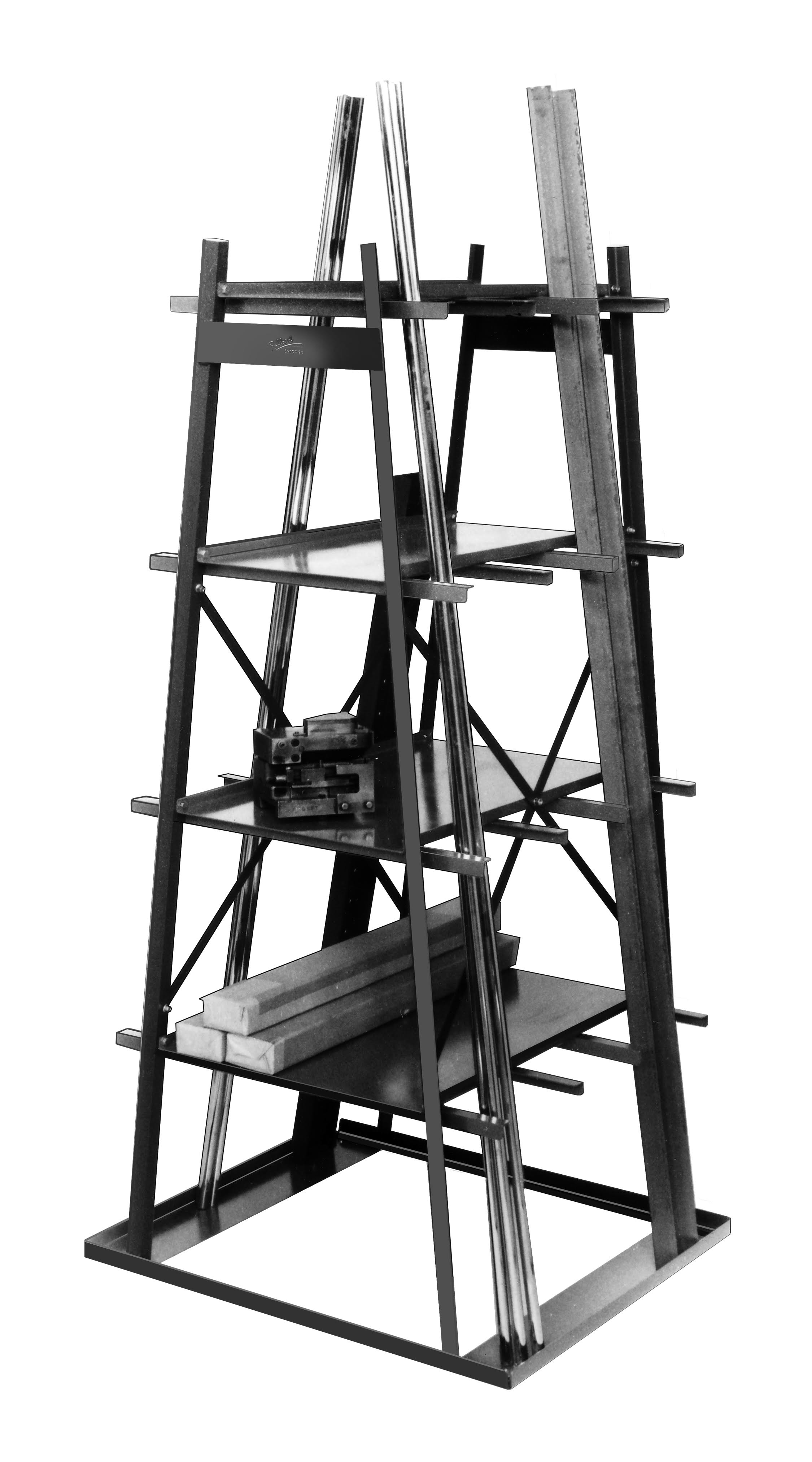Industrial Vertical Storage Racks | American Made | Free Shipping