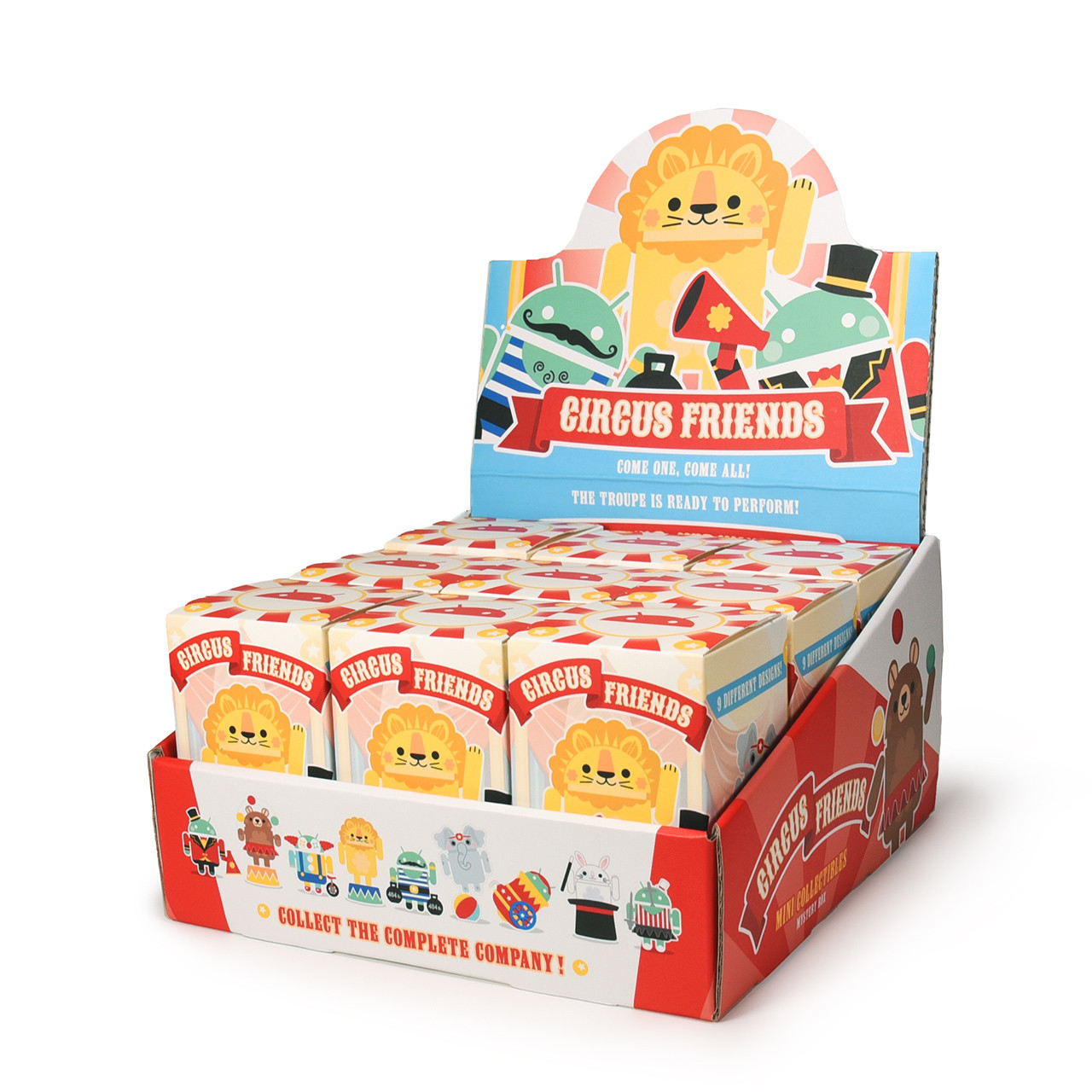 Friends Cardboard Box Festive Friends Hamper & Cupcake Box | Christmas