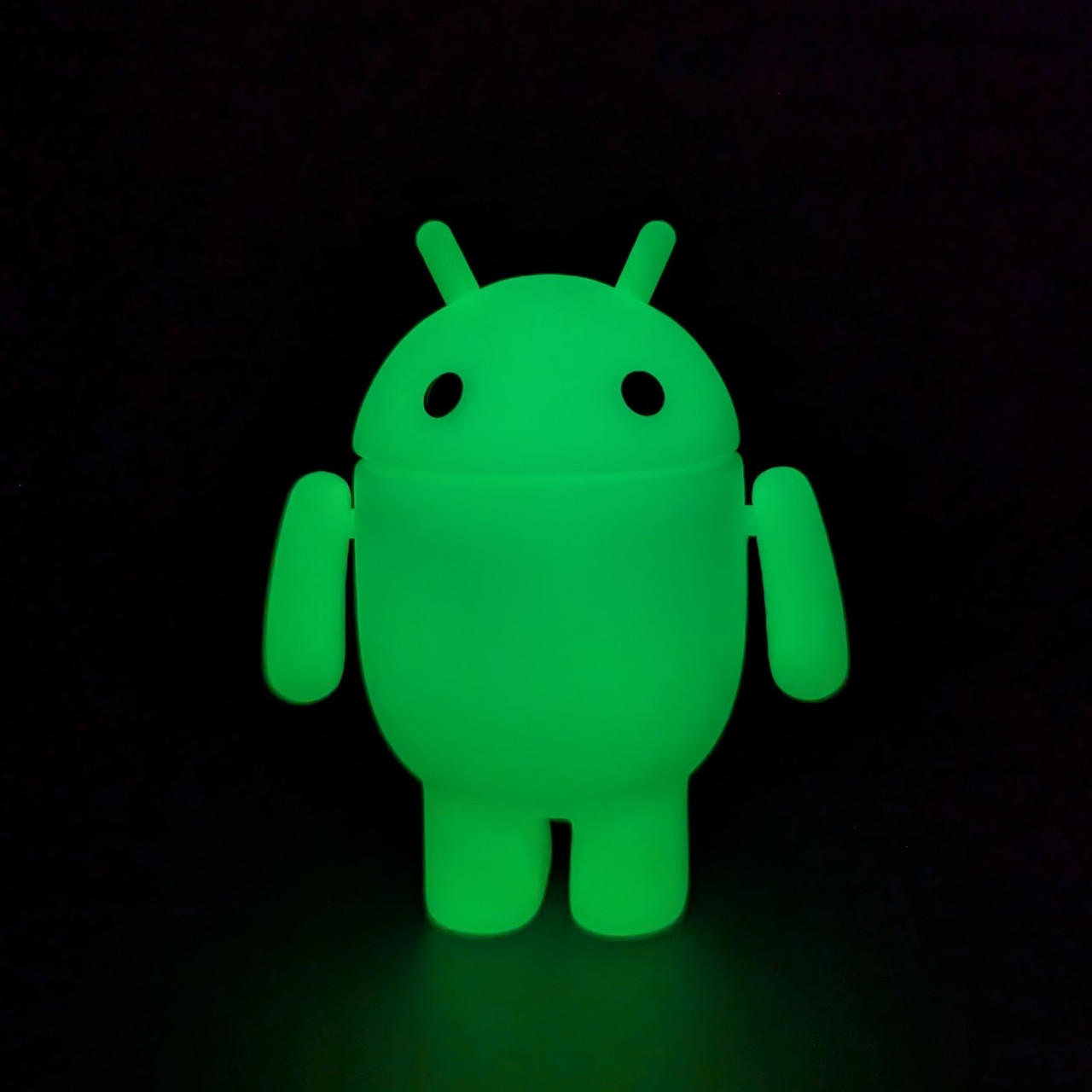 Android Mini Collectible - Glow in the Dark - Dead Zebra, Inc Shop